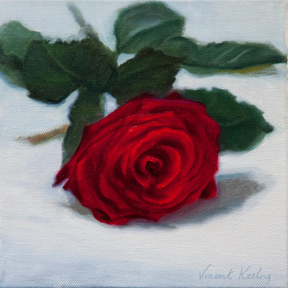 Rose Paintings and Floral Art – Vincent Keeling